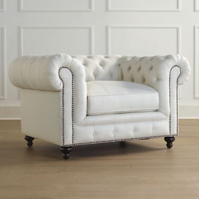 Barrow Chesterfield Chair | Frontgate