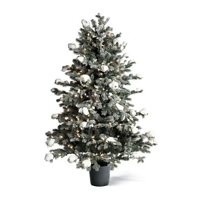 Snowdrift Artificial Tabletop Tree | Frontgate