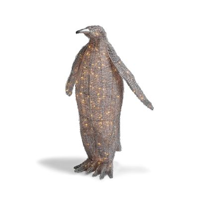 Emperor Lighted Penguins with Open Arms | Frontgate