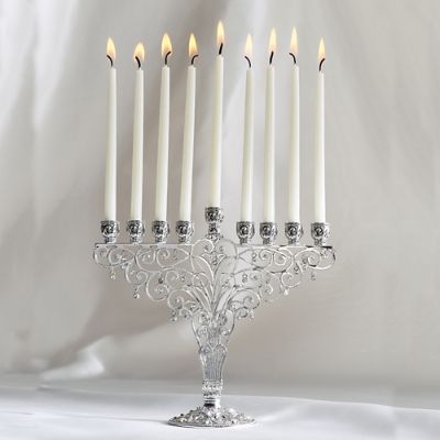 Crystal Menorah | Frontgate