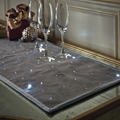 Starry Night LED Lit Table Runner | Frontgate