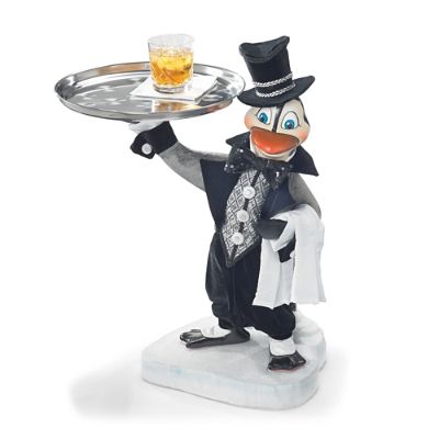 Winston The Penguin Butler | Frontgate