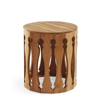 Jules Teak Side Table | Frontgate