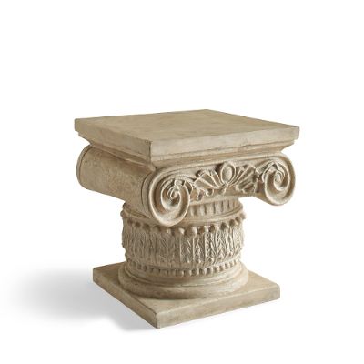 Ionic Column Side Table | Frontgate