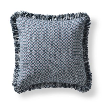 Deco Foulard Denim Outdoor Pillow | Frontgate