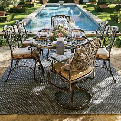 Orleans Dining in Chocolate Finish | Frontgate