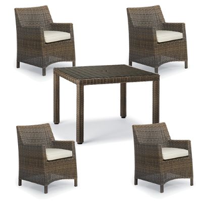 Hyde Park Dining in Ocean Grey Finish | Frontgate