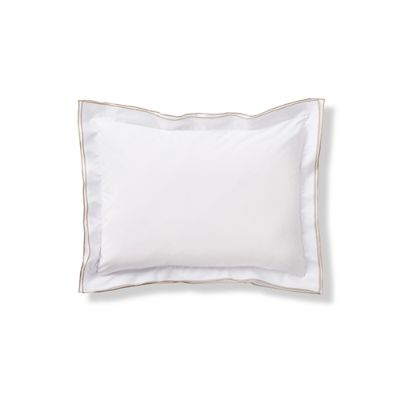Piped Percale Boudoir Pillow Sham | Frontgate