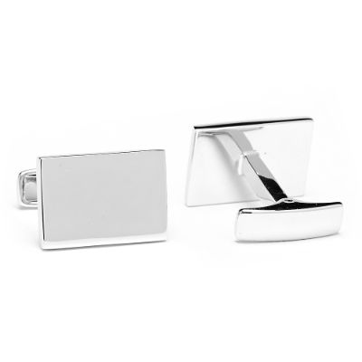 Personalized Rectangular Cufflinks | Frontgate