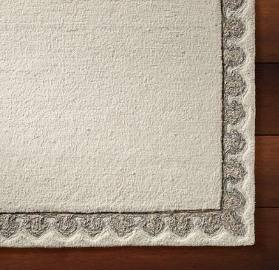 Jaimey Tufted Border Area Rug | Frontgate
