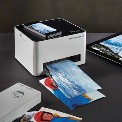 Compact Photo Cube Printer with Wi-Fi printer with Free 36-print ...
