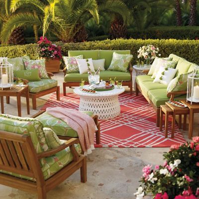 Roswell Outdoor Rug | Frontgate