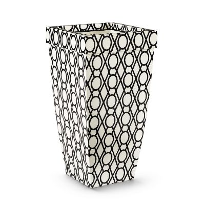 Madison Planters in Black and White | Frontgate