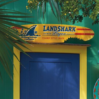 Margaritaville Landshark Sharkbite Pool Sign | Frontgate