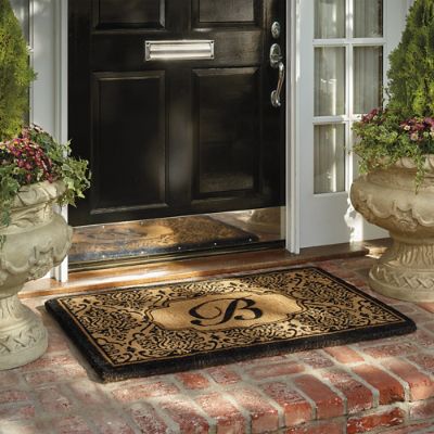 Daphne Monogrammed Coco Entry Mat | Frontgate