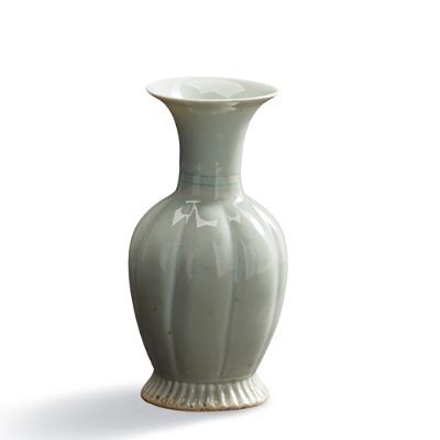 Celadon Wide Mouth Vase | Frontgate