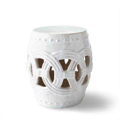 Round Ring Garden Accent Table | Frontgate