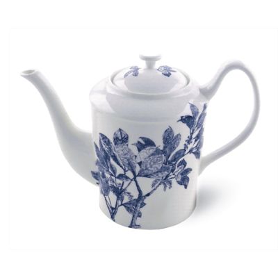 Caskata Blue Arbor Tea Pot | Frontgate