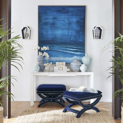 Indigo Night Oil Painting | Frontgate