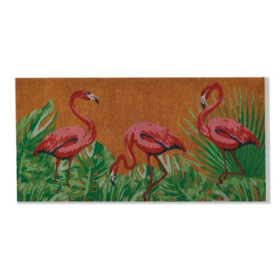 Flamingo Coco Mat | Frontgate