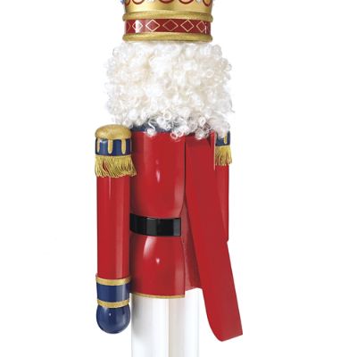 Imperial 5-ft. Wood Nutcracker | Frontgate