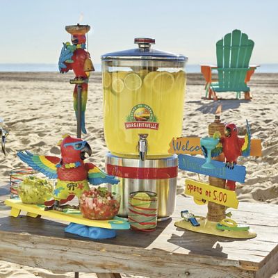 Margaritaville Surfing Parrot Server | Frontgate