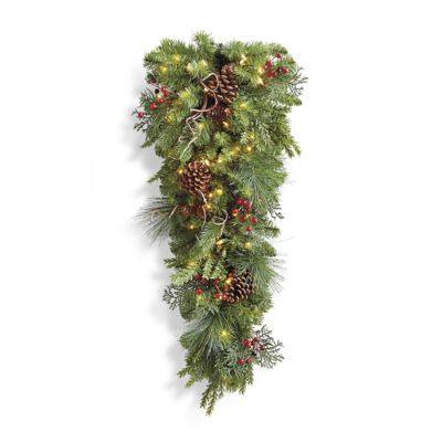 Deluxe Classic Cordless Teardrop Swag | Frontgate