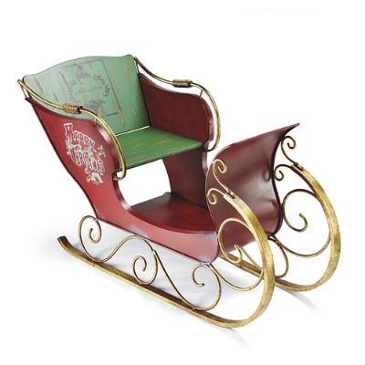 Mark Roberts Santa's Lifesize Sleigh | Frontgate
