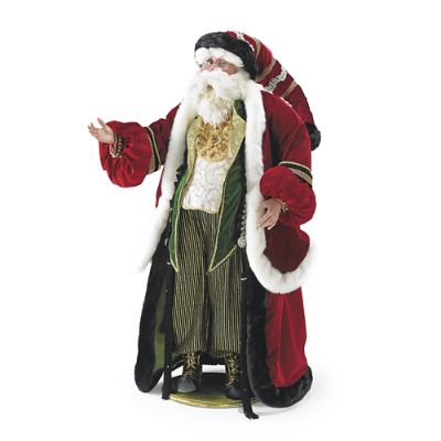 Mark Roberts Diamonds are Forever 4-ft. Santa Figure | Frontgate