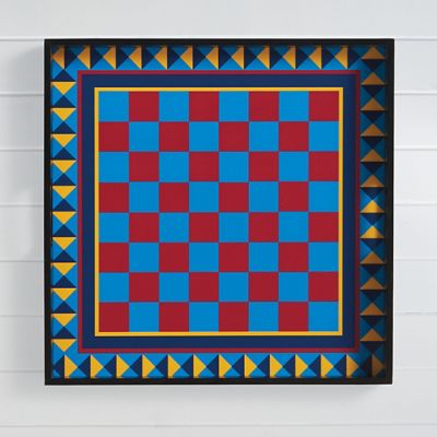 Chess and Checkers Game Board Tray | Frontgate