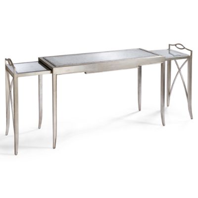 Vicenza Extension Table in Silverleaf | Frontgate