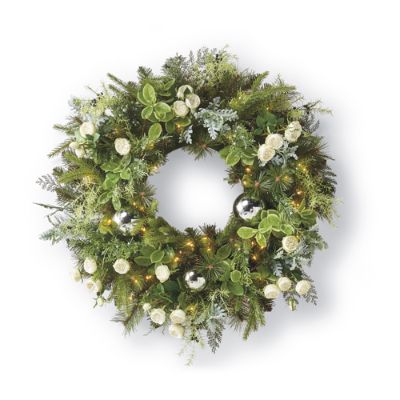Westbury Cordless Pre-Decorated Wreath | Frontgate