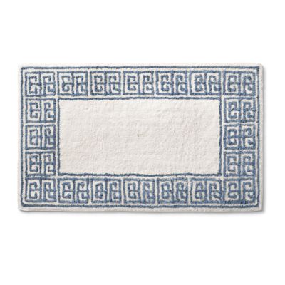Rhodes Greek Key Bath Rug | Frontgate