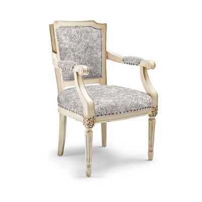 Ainsley Shield Back Arm Chair | Frontgate