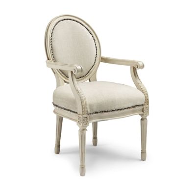 Langston Round Back Arm Chair | Frontgate