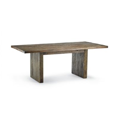Barlow Distressed Wood Dining Table | Frontgate