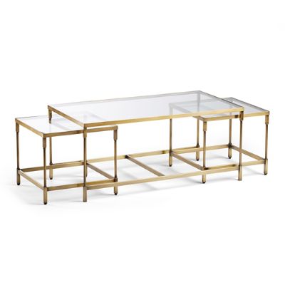 Pierce Nesting Coffee & End Table Set | Frontgate