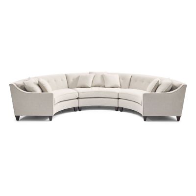 Deauville 3-piece Rounded Sectional | Frontgate