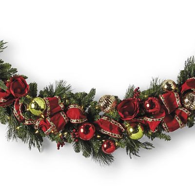 Jolly Holiday Cordless Garland | Frontgate