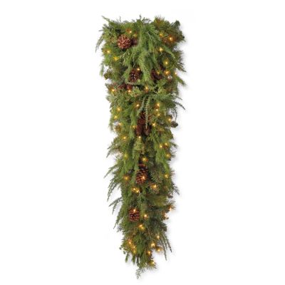 Asheville Estate Cordless Vertical Swag | Frontgate