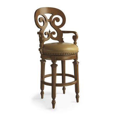 Brianna Swivel Bar Stool (30"H seat) | Frontgate