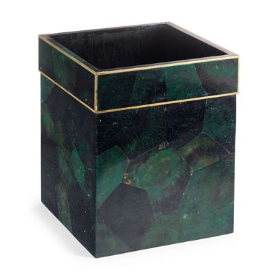 Crystal Stone Trash Bin | Frontgate
