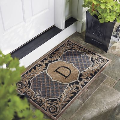 Tierney Monogrammed Door Mat | Frontgate