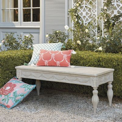 Giverny Bench | Frontgate