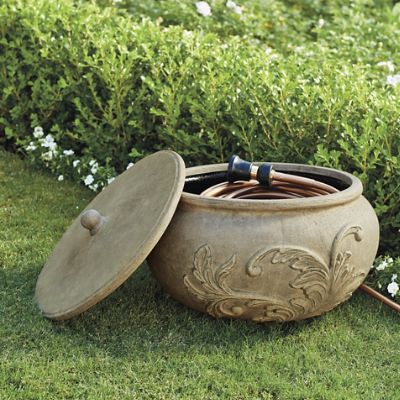 Acanthus Leaf Hose Pot | Frontgate