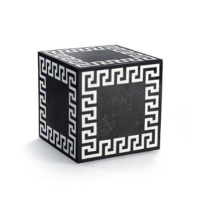 Greek Key Stool | Frontgate