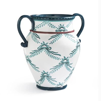Chateau Painted Urn with Handles | Frontgate