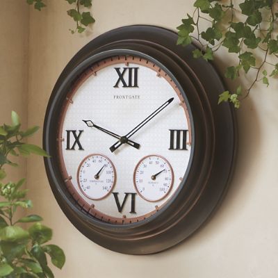Weston Outdoor Clock | Frontgate