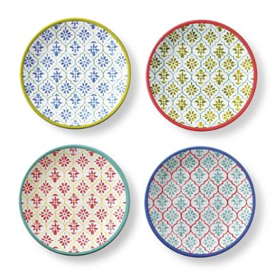 Kavala Mixed Appetizer Plates, Set of Four | Frontgate