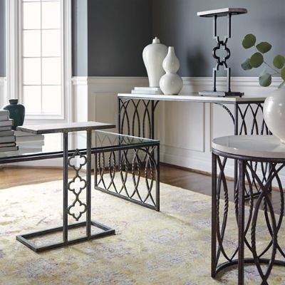Valetta Iron Console Table | Frontgate